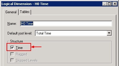 OBIEE 10G/11G - How to set up the time dimension (for time series functions Ago, Todate ...