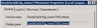 Oracle Database - Listener