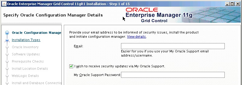 FMW - (Collector|Oracle Configuration Manager) (Ocm|Ccr) | Weblogic | Datacadamia - Data and Co